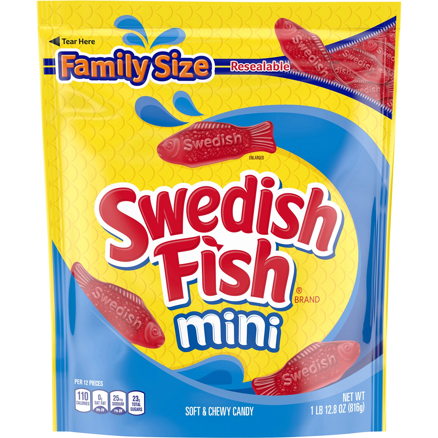 Swedish Fish Mini, Original, Family Size | FreshDirect