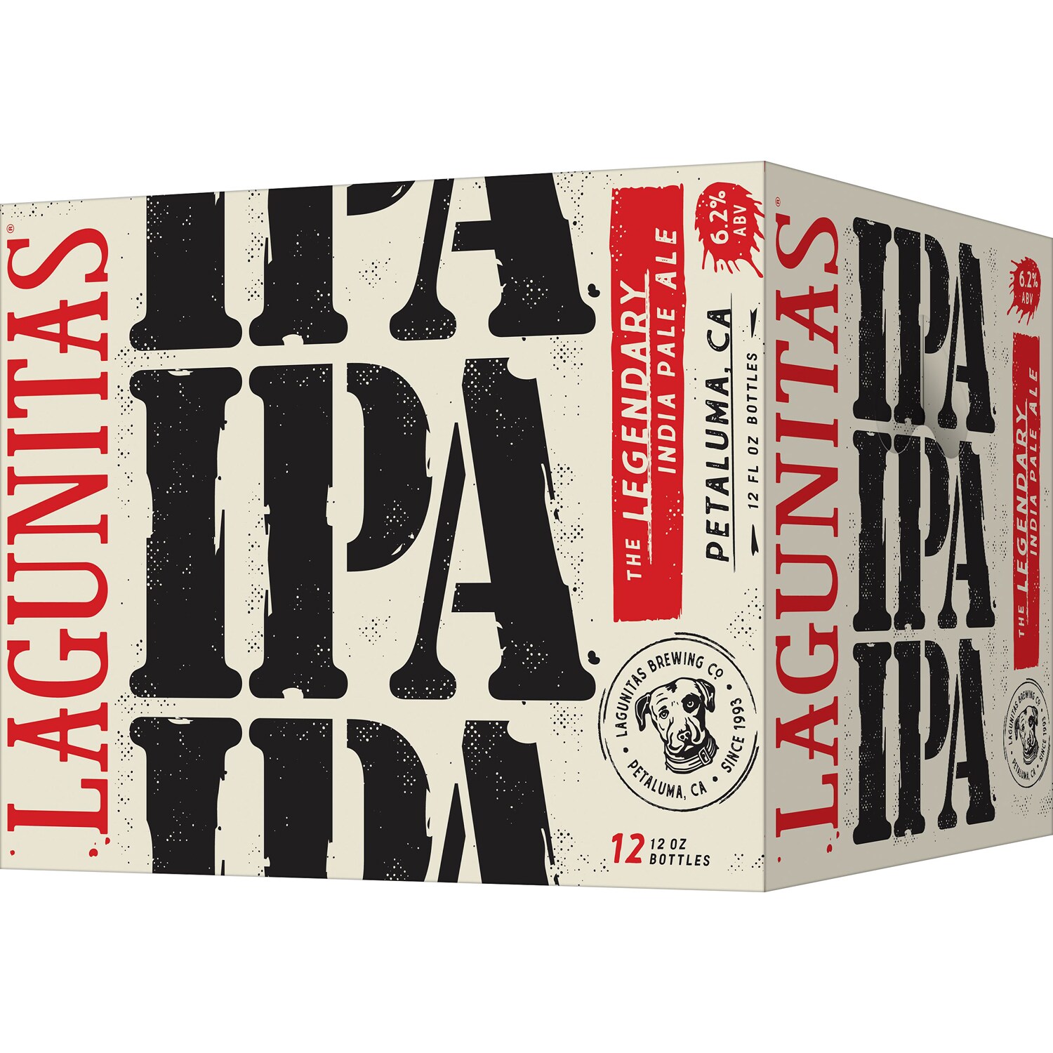 Lagunitas IPA, Glass Bottles 12ct | FreshDirect