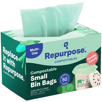 Repurpose Compostable Small Bin Bags | FreshDirect