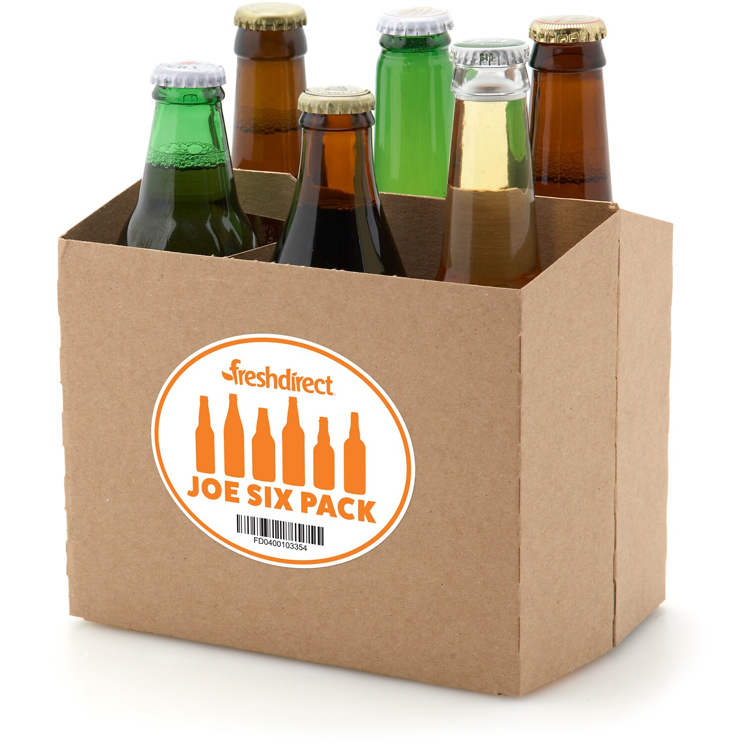 Order FreshDirect "Joe Six-Pack" Nonalcoholic Variety Pack, Glass ...