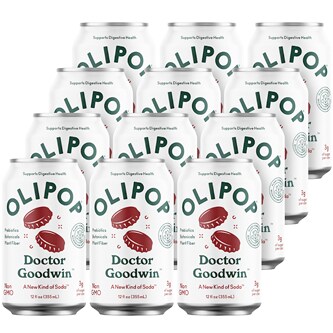 Order Olipop Sparkling Tonic, Doctor Goodwin, Cans | Fast Delivery