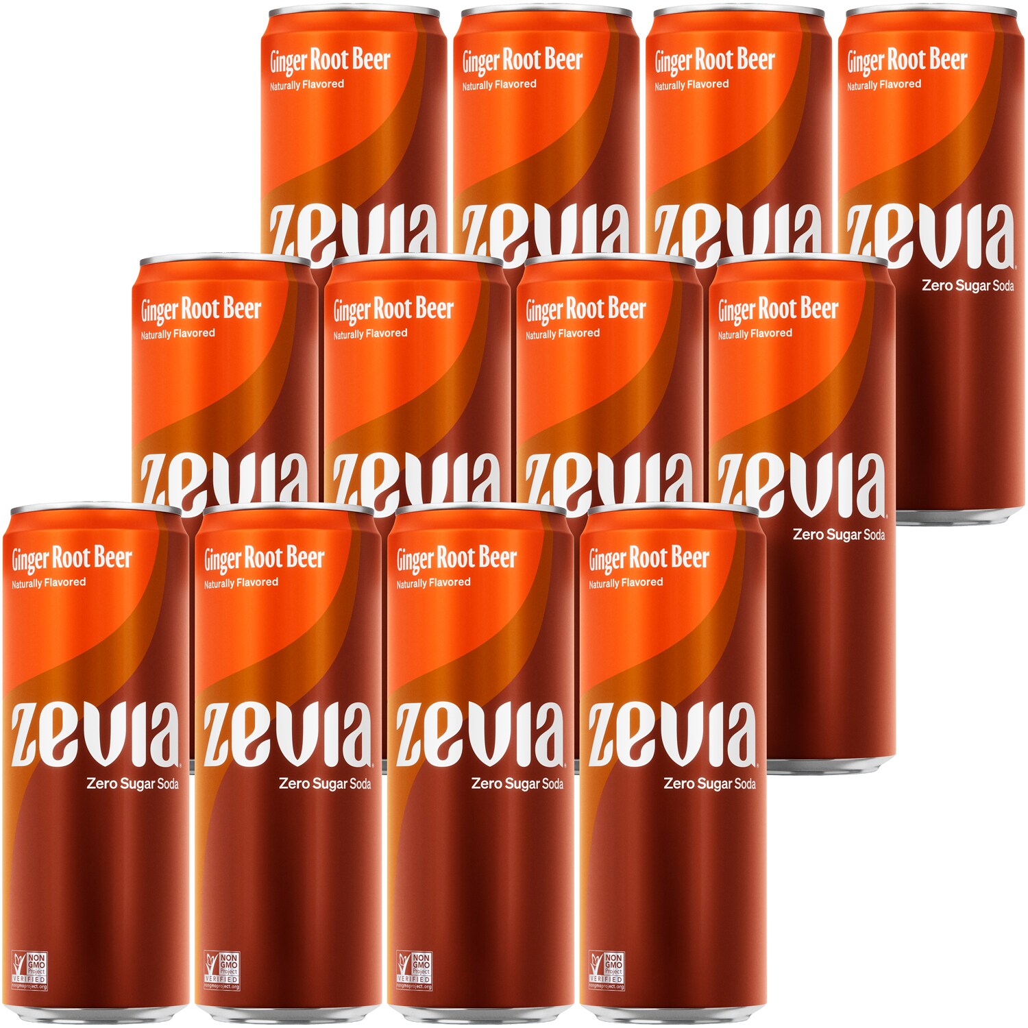 Order Zevia Zero Sugar Soda, Ginger Root Beer, Case | Fast Delivery