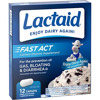 Order Lactaid 100% Lactose-Free 2% Reduced Fat Milk, Carton | Fast Delivery
