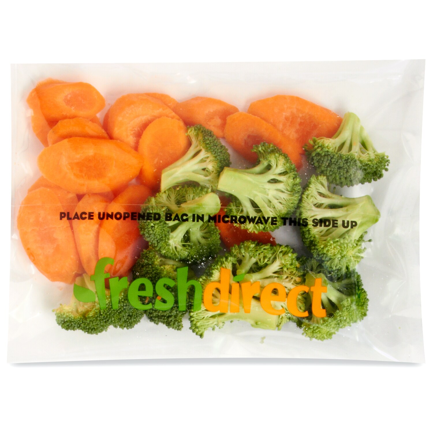 Order FreshDirect Broccoli and Carrots in Microwavable Bag | Fast Delivery