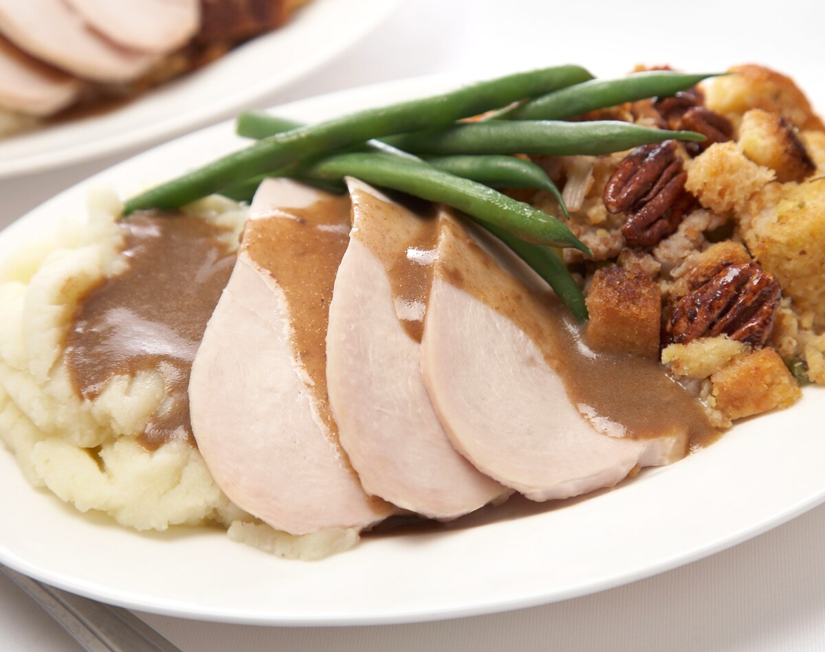 FreshDirect Thanksgiving Microwave Turkey Dinner | FreshDirect