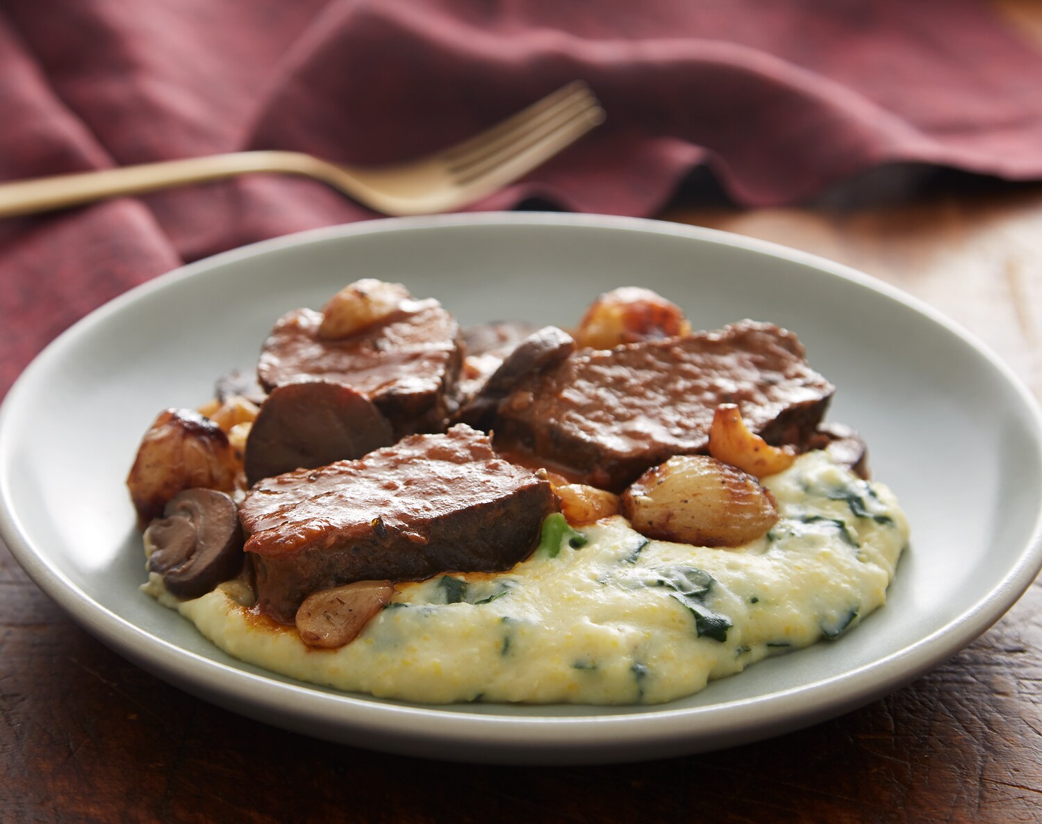 Order FreshDirect Braised Marsala Short Ribs with Polenta, Single ...