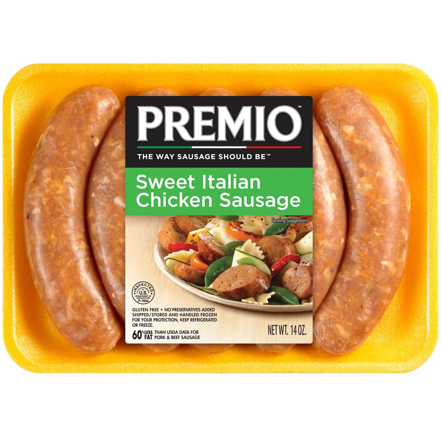 Order Premio Sweet Italian Chicken Sausage | Fast Delivery