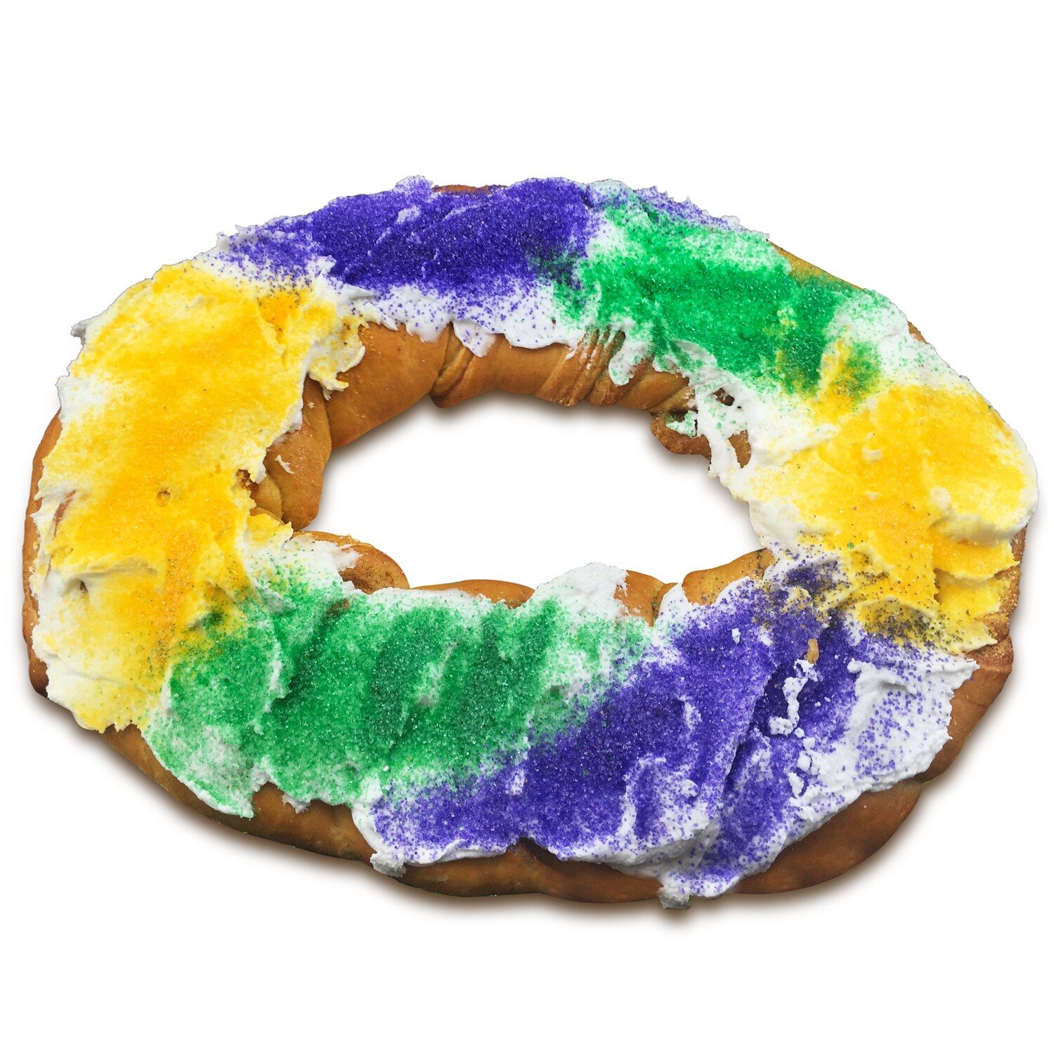 Order Caluda's Traditional Mardi Gras King Cake, Frozen | Fast Delivery