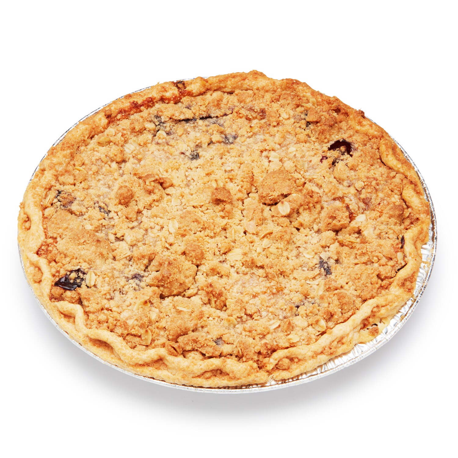 FreshDirect Peach Blueberry Crumb Pie | FreshDirect