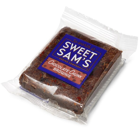 Sweet Sam's Brownie, Chocolate Chunk | FreshDirect