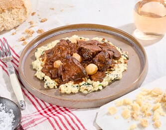 Order FreshDirect Braised Marsala Short Ribs with Polenta, Single ...