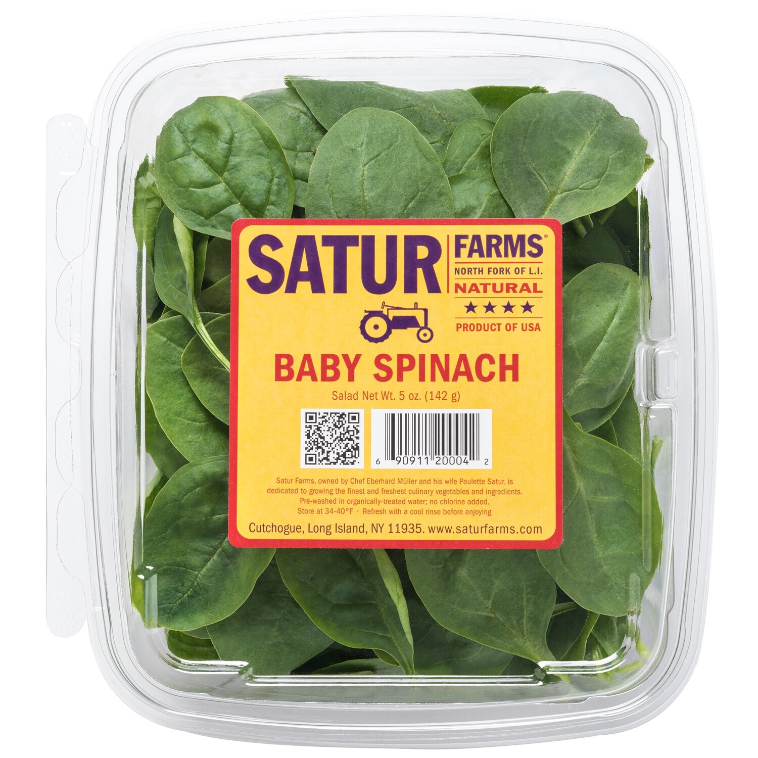 Order Satur Farms Local Baby Spinach Pack | Fast Delivery