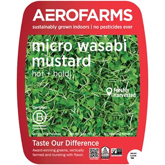 AeroFarms Local Micro Wasabi Mustard | FreshDirect