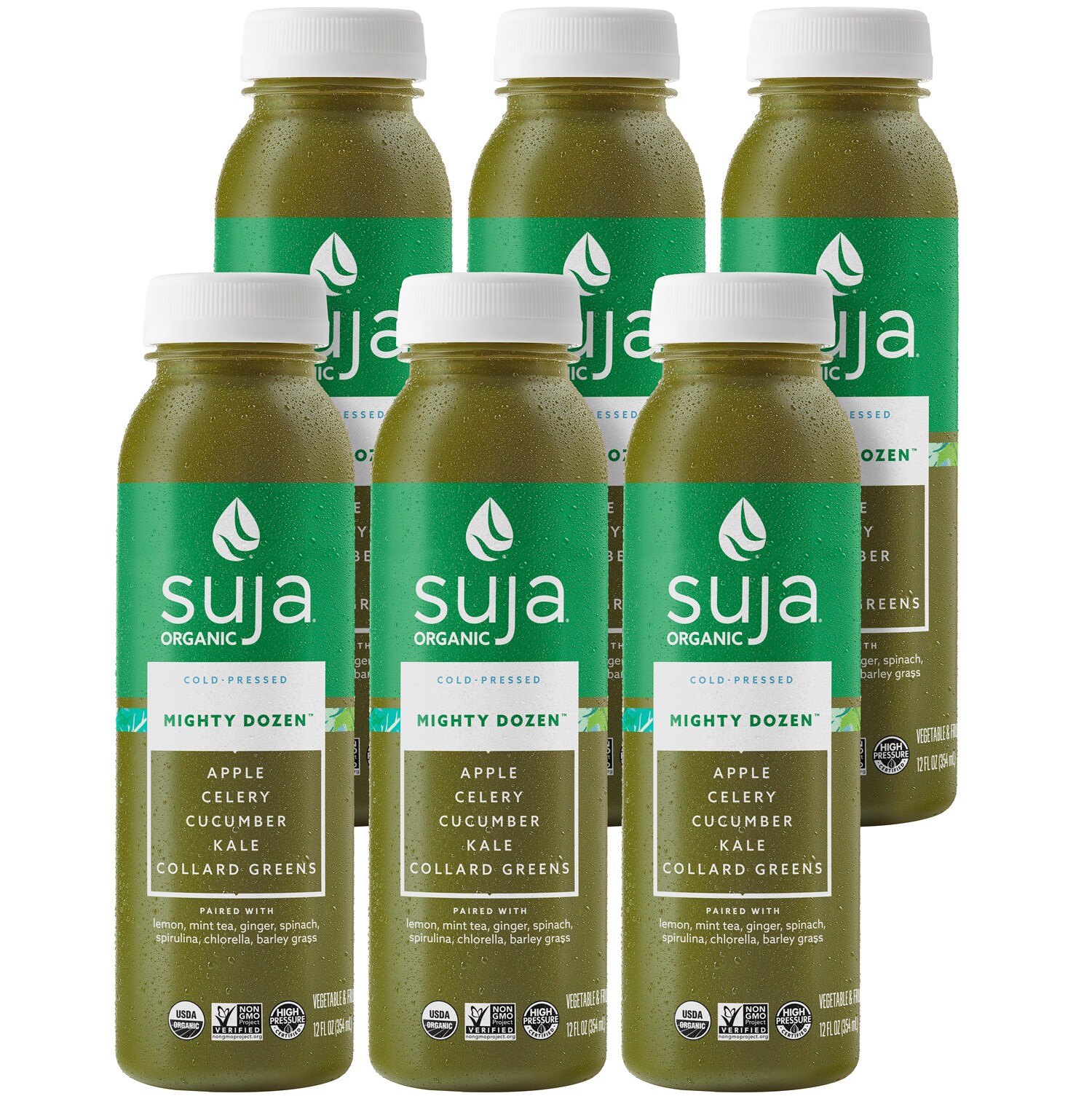 Order Suja Organic Cold Pressed Juice, Mighty Dozen, Plastic Bottles ...