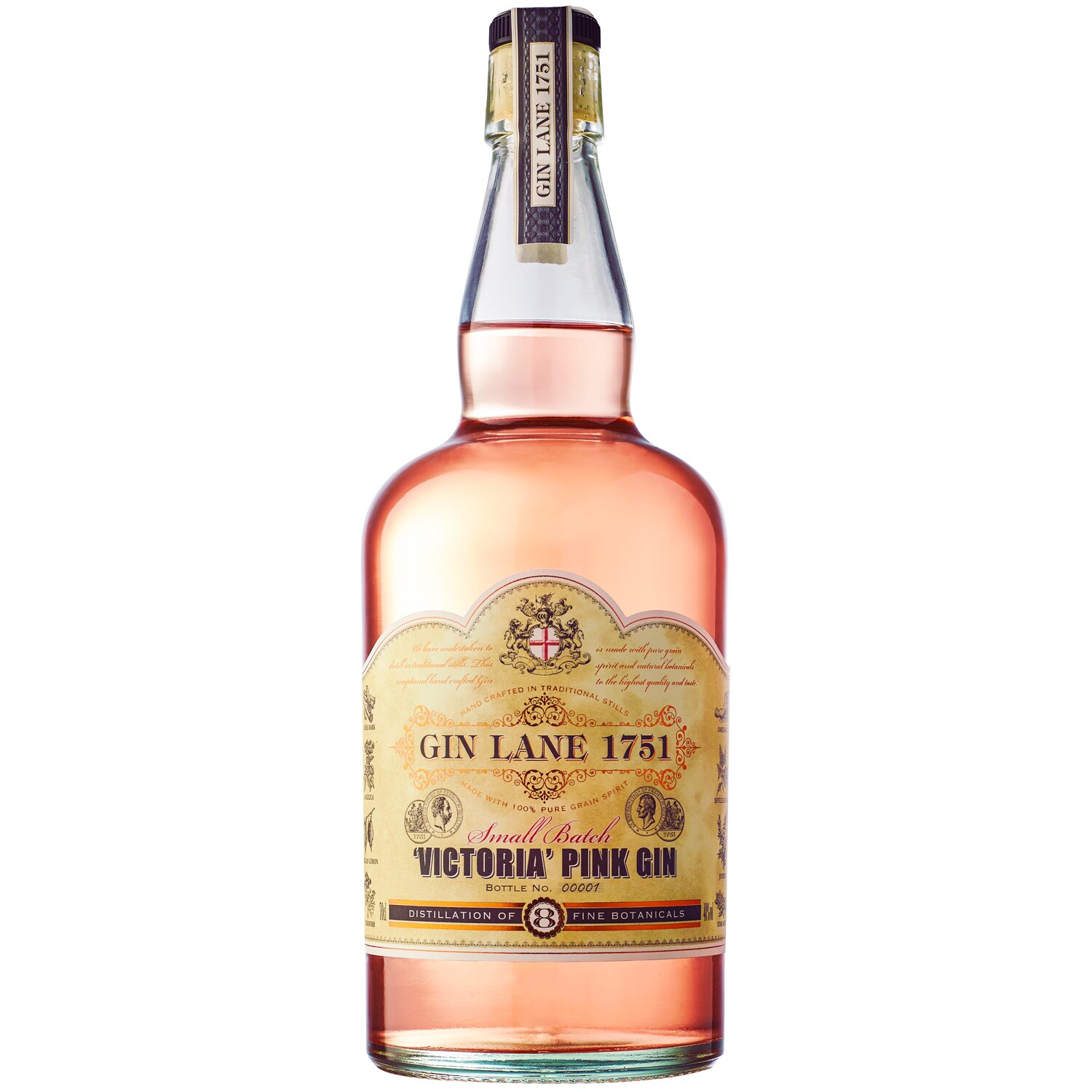 Order Gin Lane 1751 'Victoria' Pink Gin | Fast Delivery